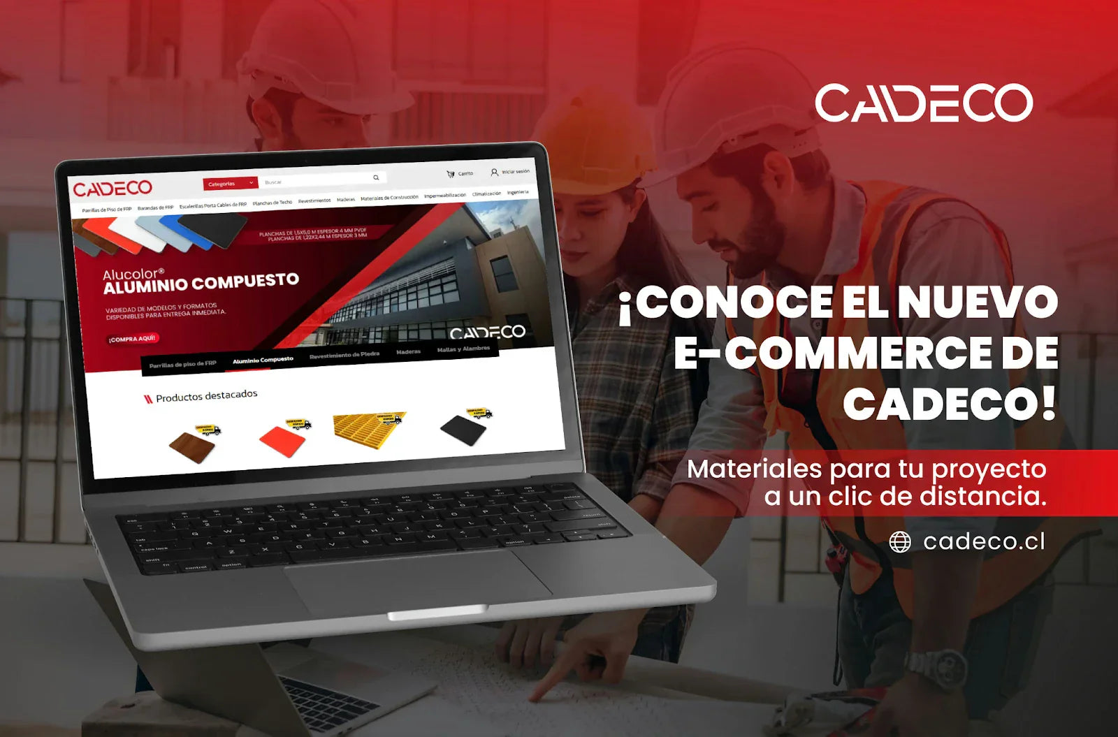 Nuevo e-Commerce Cadeco: Materiales de Construcción Online